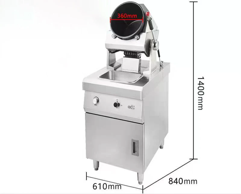 Convenient And Efficient Gas Automatic Cooker Vertical Cylinder Type ...