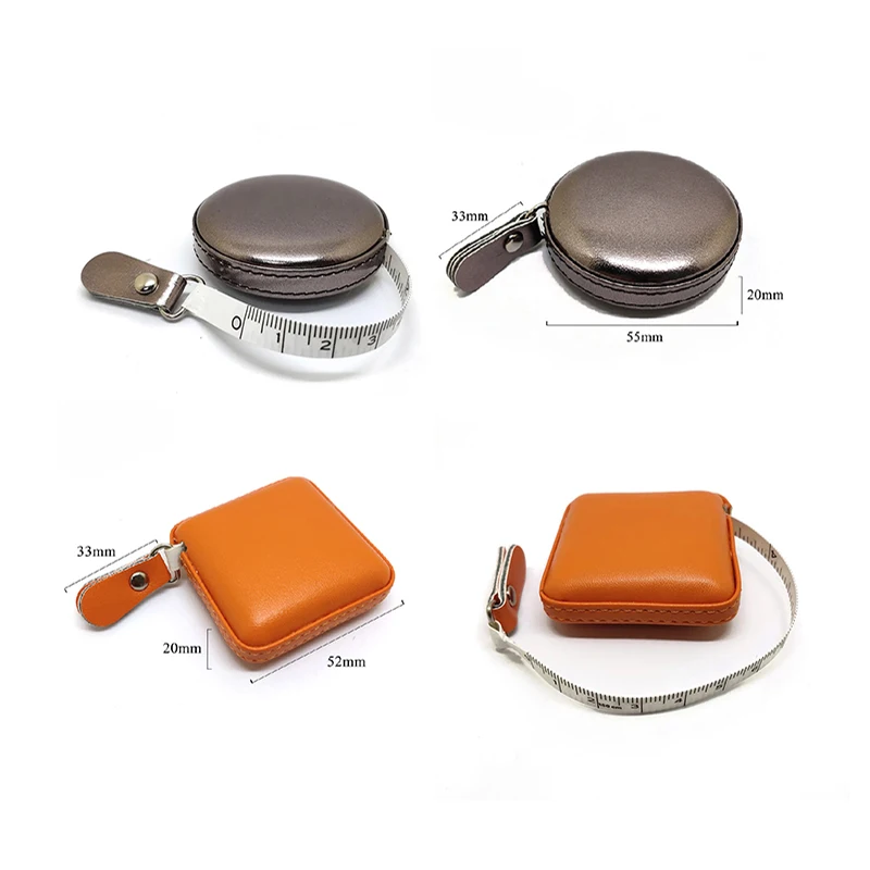 Sewing Measure Tape Promotional Gift Leather Laser Engraved Logo Item ...