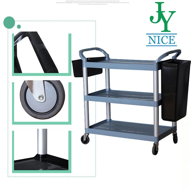 Hotel Guest Room Food Service Trolley - Eco-Friendly & Versatile