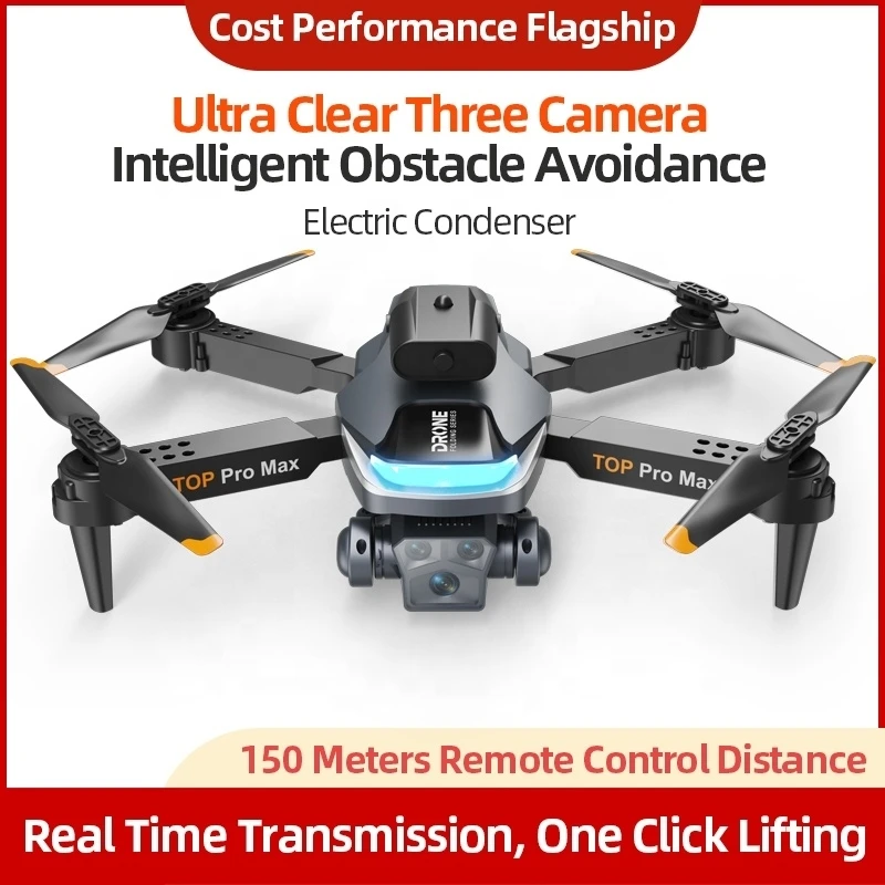P23 Mini Drone - 4K Dual Camera, Foldable, and Remote Control