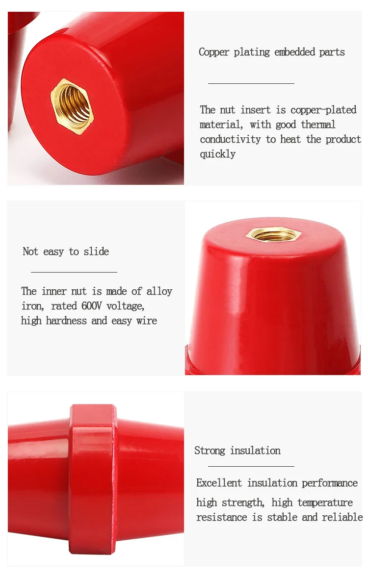Electrical Porcelain Busbar Standoff Insulator DMC/SMC