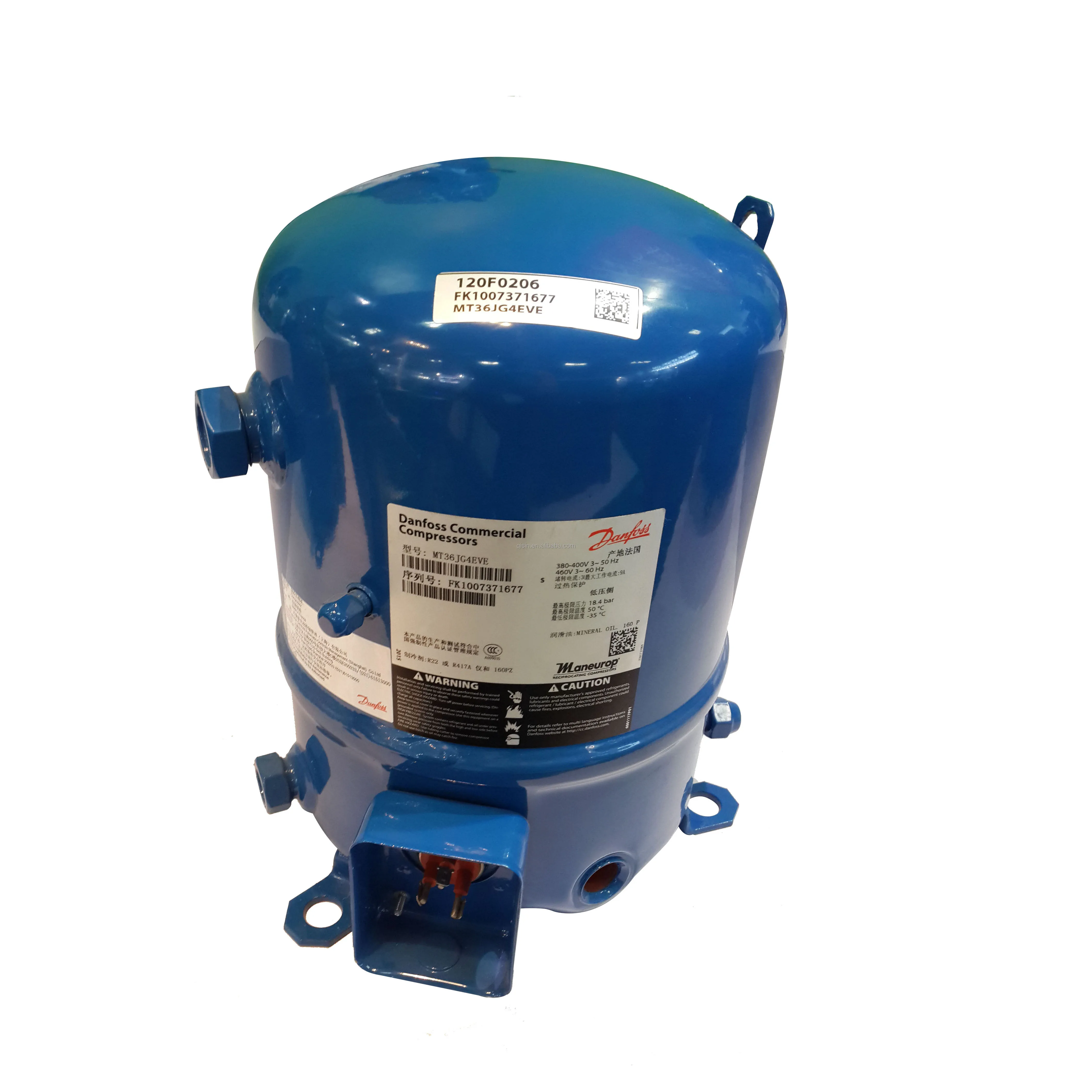 2HP Maneurop Reciprocating Compressor for Air Conditioners