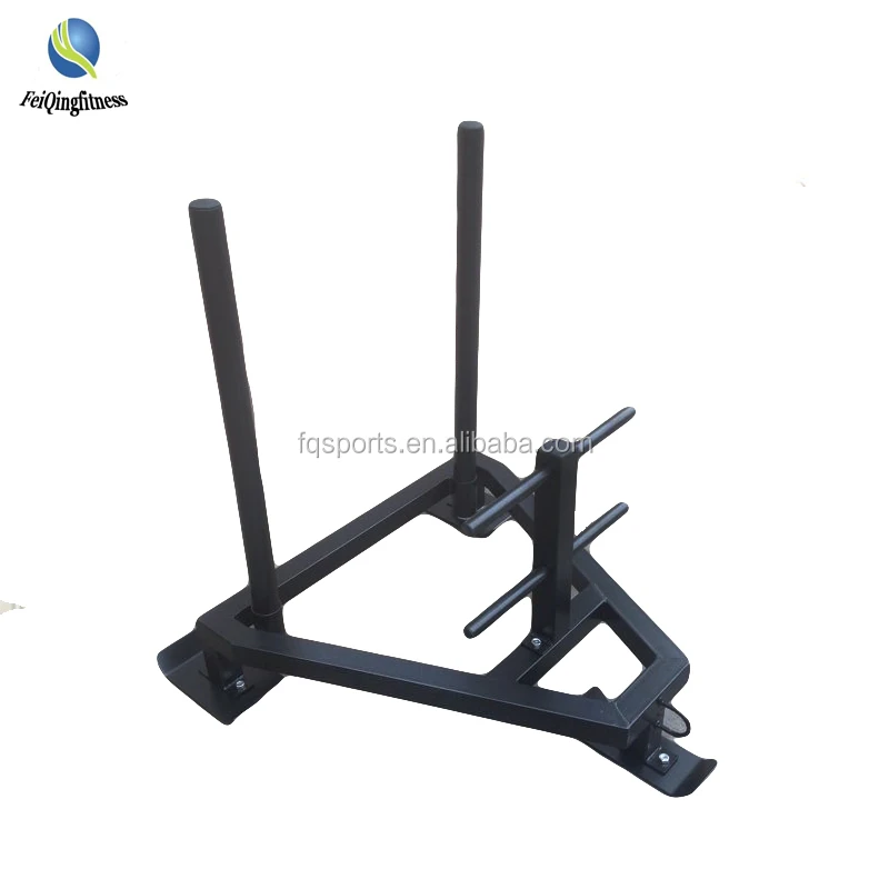 Heavy Duty Pull And Push Weight Sled Gym Fitness Power Training Sled ...