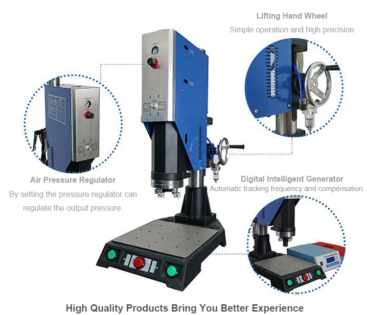 Factory Direct Ultrasonic Welding Machine for PSA Card Slab Plastic ...