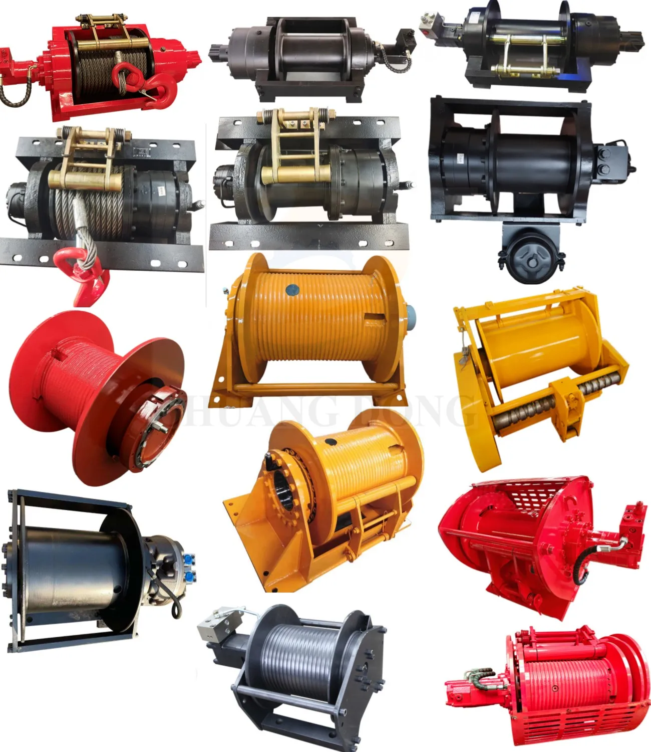 Truck & Heavy Equipment Road Rescue Towing Truck Hydraulic Winch 10ton ...