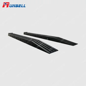 Heavy Duty 15ft Poly Car Lift Ramp Set Plastic Wheelchair Vehicle Truck ...