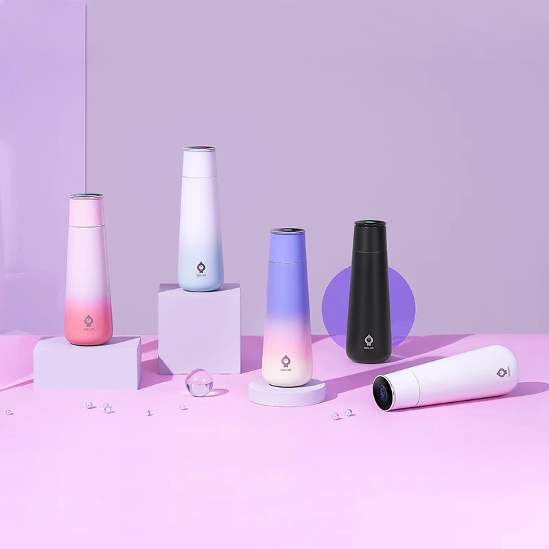 Portable Aesthetic Thermal Aquaflask Vacuum Insulated Smart Drinking ...