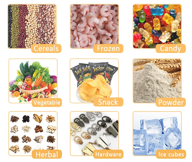 High Speed Multihead Weigher for Grain Product Packaging