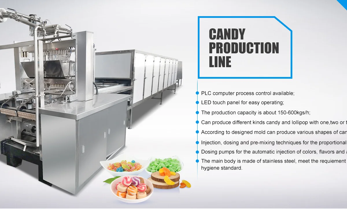 Center Filled Controller Collagen Gummie Set Gummy Candy Making Machine ...