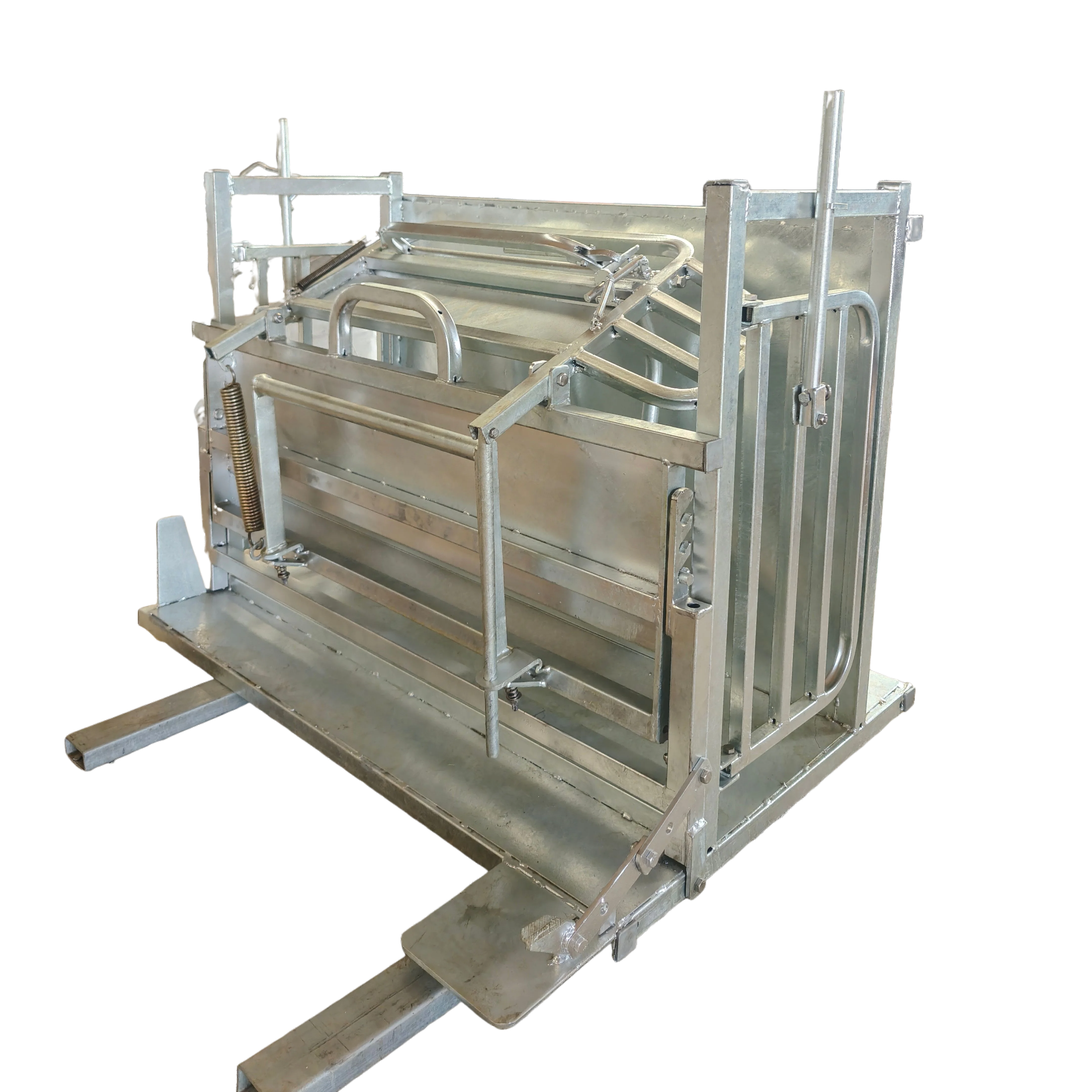 Turnover Crate Goat Farm Equipment Crush Treatment Rotatable Handler ...