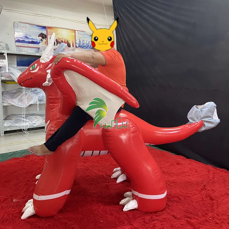 Ridable Inflatable Dragon - Customizable Fun & Advertising