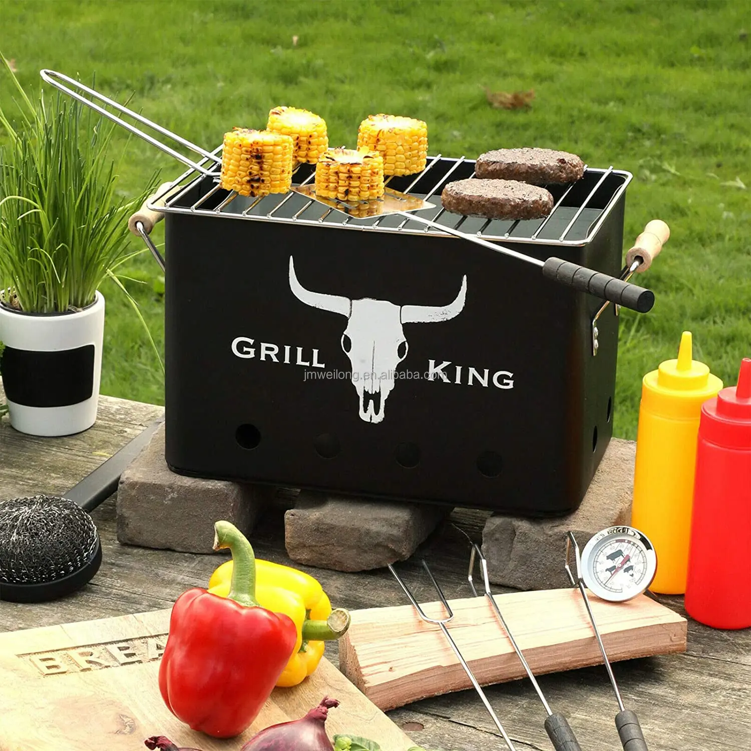 Bbq Barbeque Bucket Bbq Bucket Charcoal Grill - Buy Charcoal Grill,Bbq ...