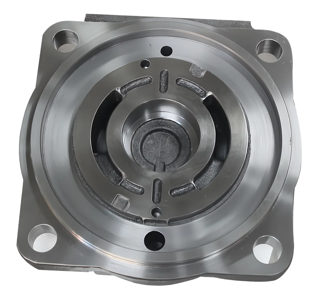 Excavator Rotary Motor Cover With Threaded Foot Connection Suitable For ...