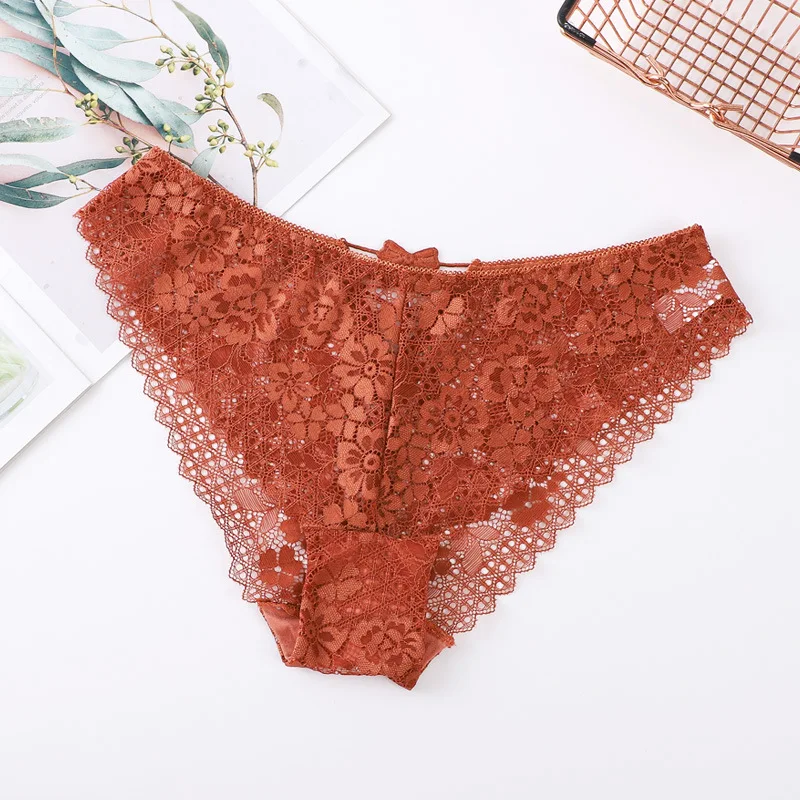 High Cut Lace Panties - Seamless, Anti-Bacterial Underwear