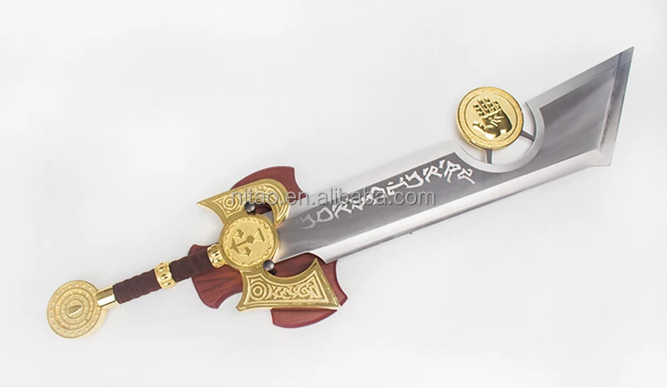 WOW AshBringer Sword 118cm - All-Metal Cosplay Prop, Ideal for Demon ...