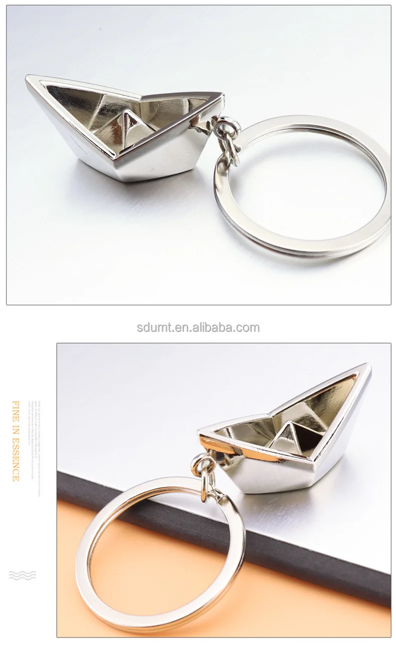 Creative 3d Mini Ship Shape And Boats Keychain Metal Cruise Ship Key ...