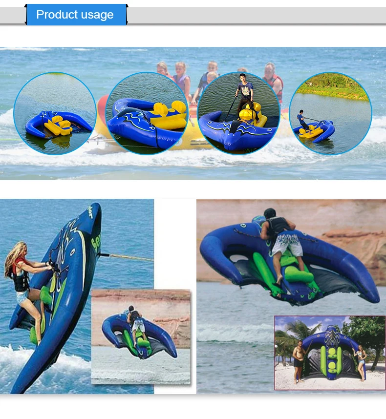 Inflatable Flying Manta Ray - Ultimate Commercial Water Toy