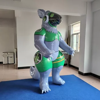 Factory Customize 2.5m Tall Inflatable Protogen Wolf - Buy Inflatable ...
