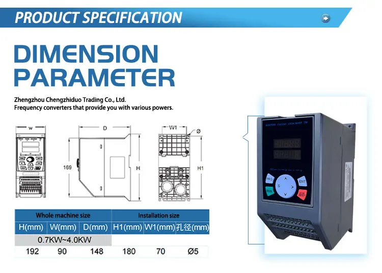 Low Cost 7.5kw 11kw 15kw Vfd Variable Frequency Driver Ac Drive 3 Phase ...