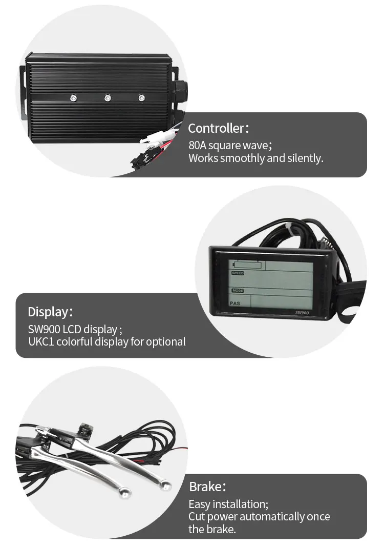 5000W Electric Bike Conversion Kit - High Power & Affordability