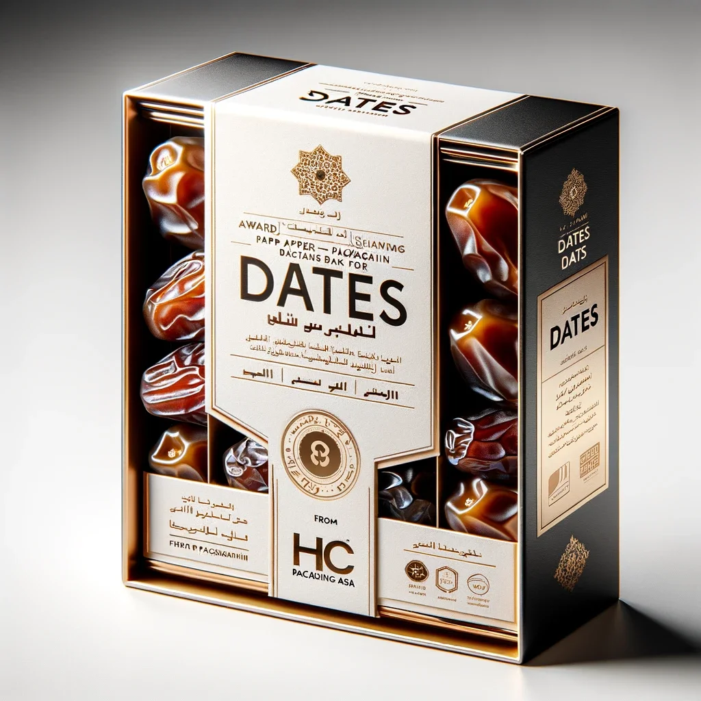 Recyclable Customized Saudi Arabian Dry Fruit Box Gift Boxes