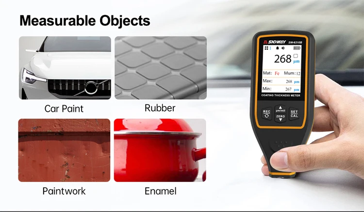 Sndway Car Paint Film Thickness Tester Mfe/Nfe Manual Paint Tools ...