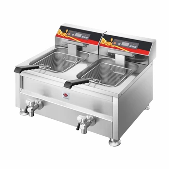 Commercial Benchtop Digital Control Panel Electric Deep Fryer 13l With ...