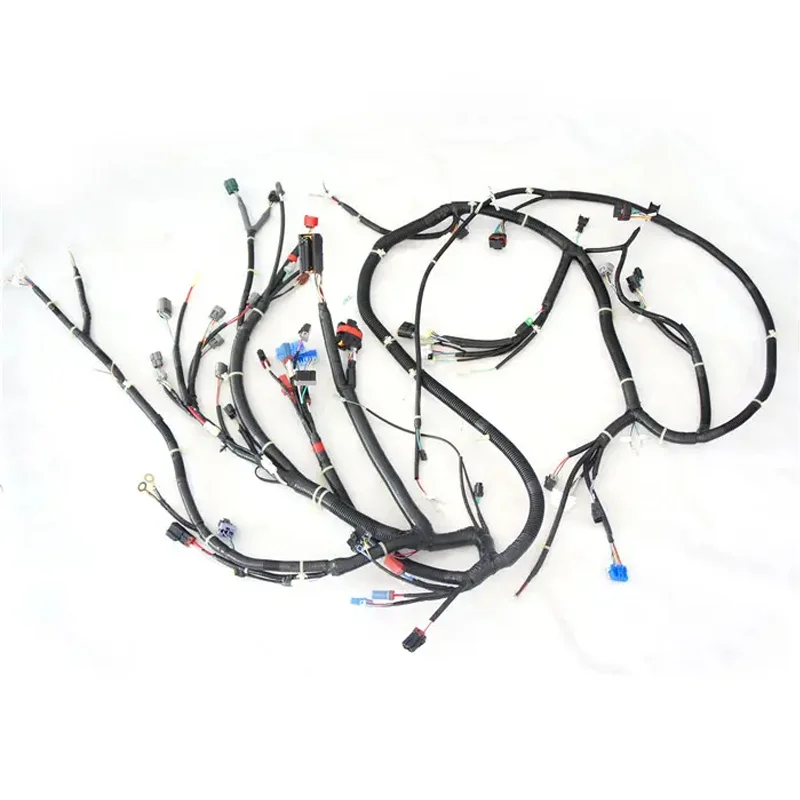 Factory Custom Waterproof Electrical Cable Assembly Automotive Wire Harness Complete Wiring ...
