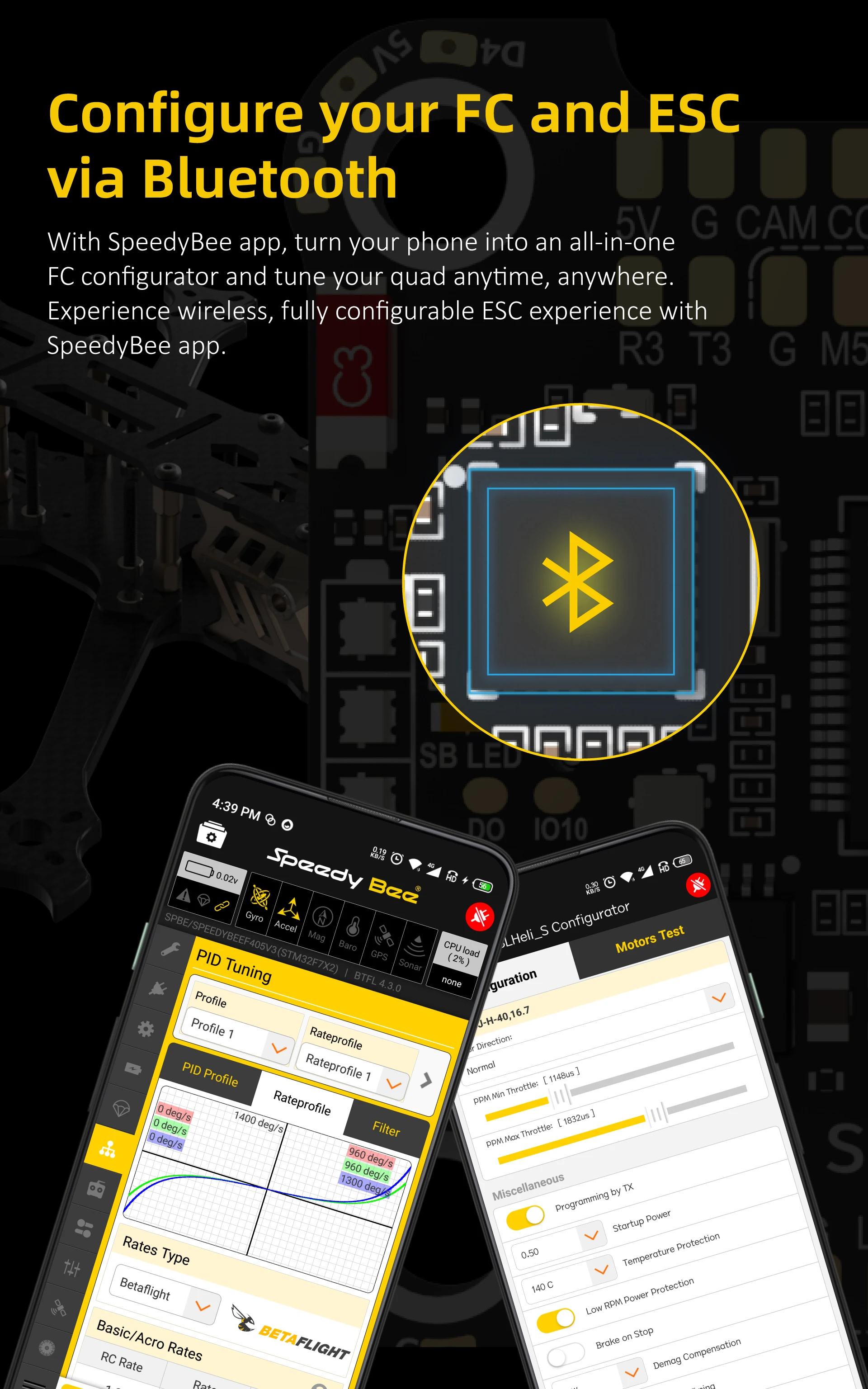 Speedybee F405 V3 F4 Flight Control Bls 50a 4in1 Speed 30x30 Fc&esc ...