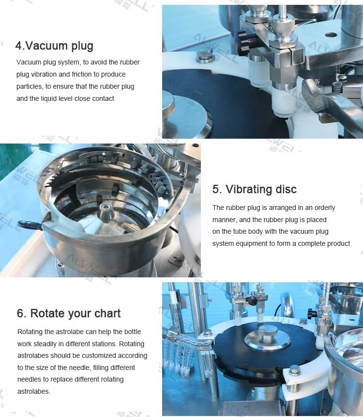 Automatic Aseptic Syringe Filling Equipment Easy to Operate Electric ...