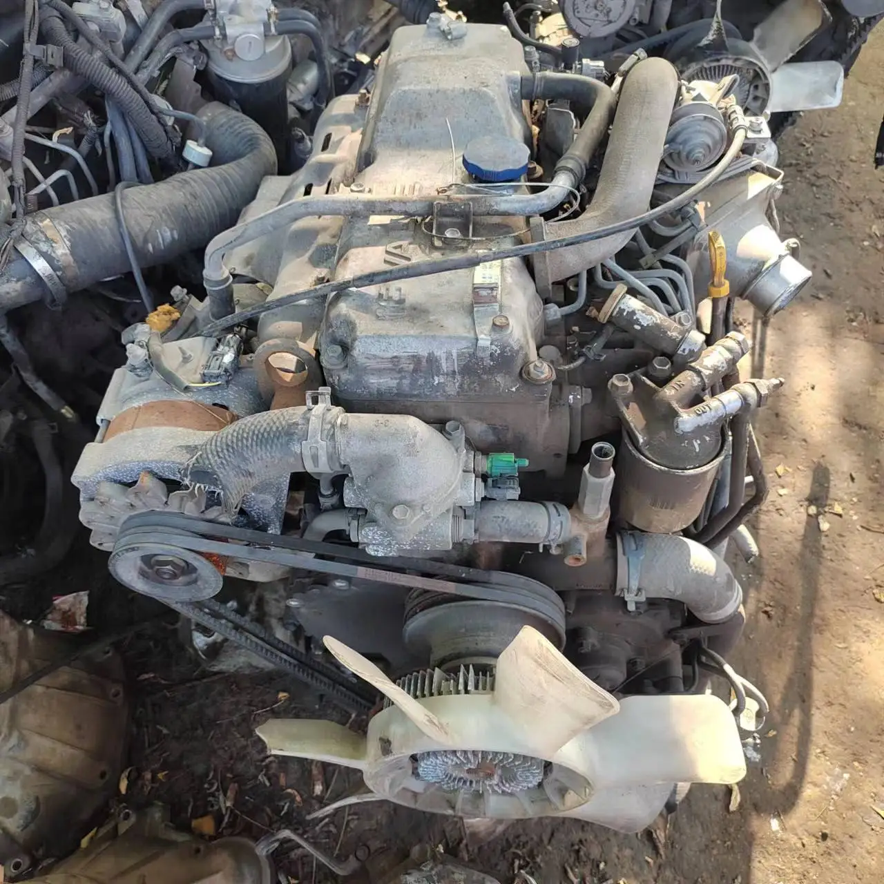 Japan Original Used Engine diesel Engine for Toyota 14B 15B 1FZ 1DZ 1UZ ...