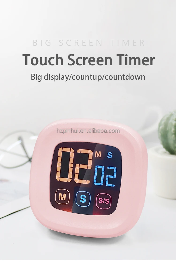 Classroom Countdown Timers For Teachers Kids Large Screen Home Cooking Magnetic Kitchen Timers ...