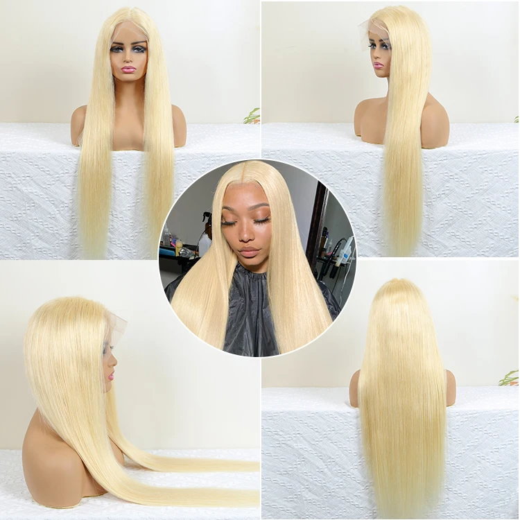 HD Lace Frontal Wigs Vendor Wholesale Raw Brazilian Human Hair Glueless ...