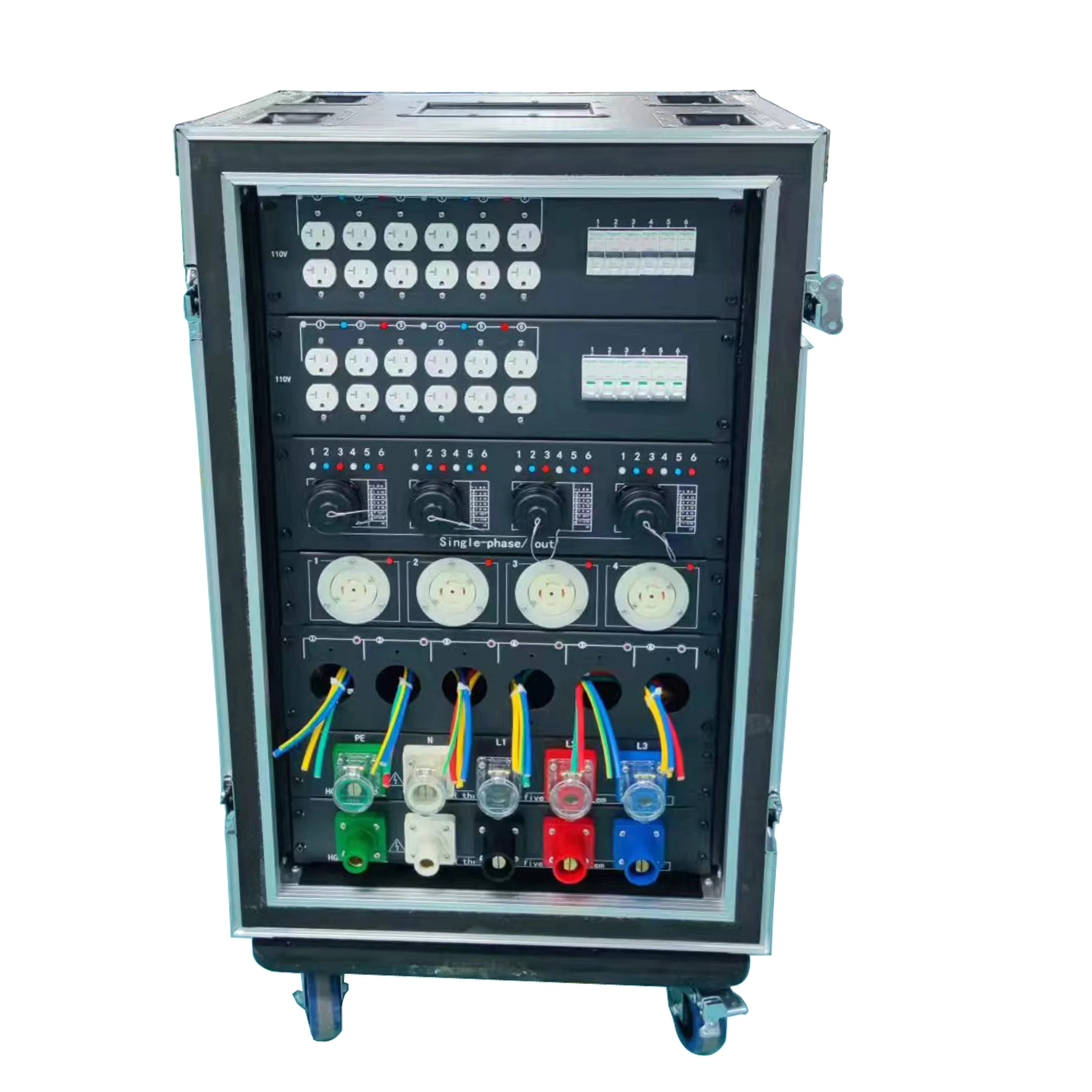 46 Channels Power Distribution Supply Box - 400amp Camlock