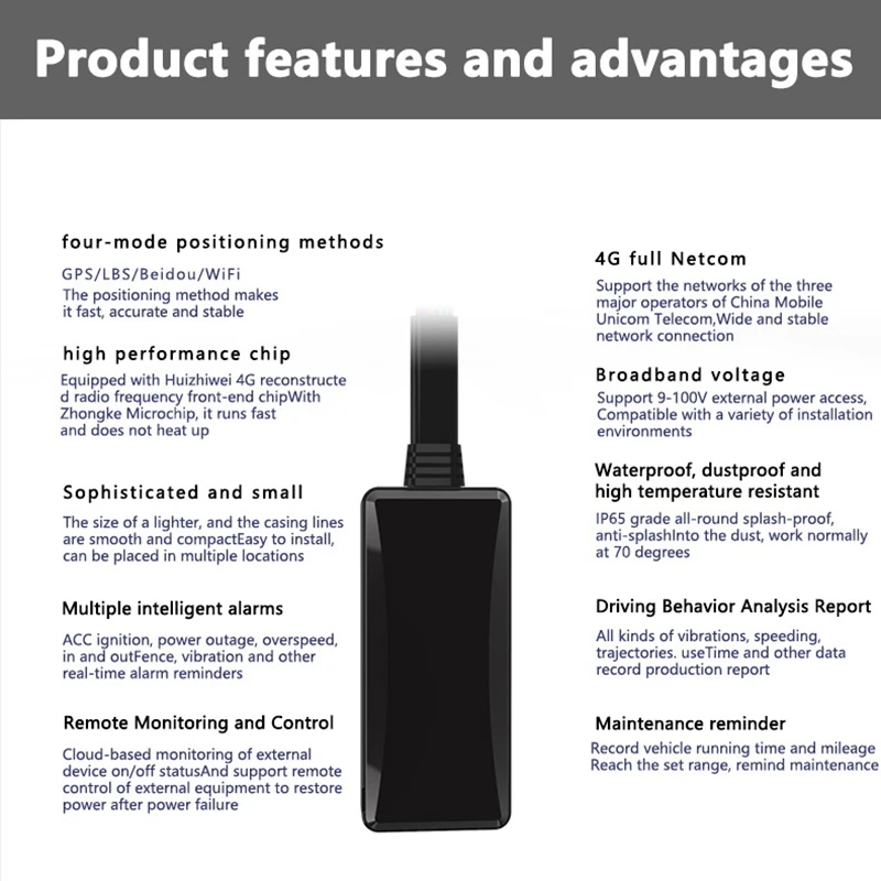 Universal Tracking Platforms Integration Accurate Positioning 4G LTE ...