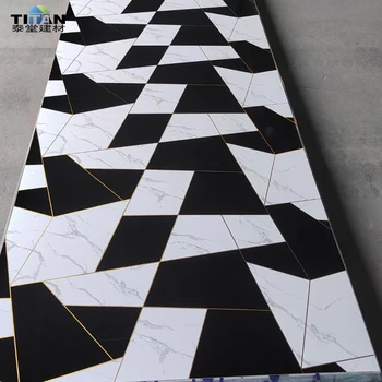 High Gloss Pvc Marble Sheet Wandplaten Marmer Wall Panel Marble Marmo ...