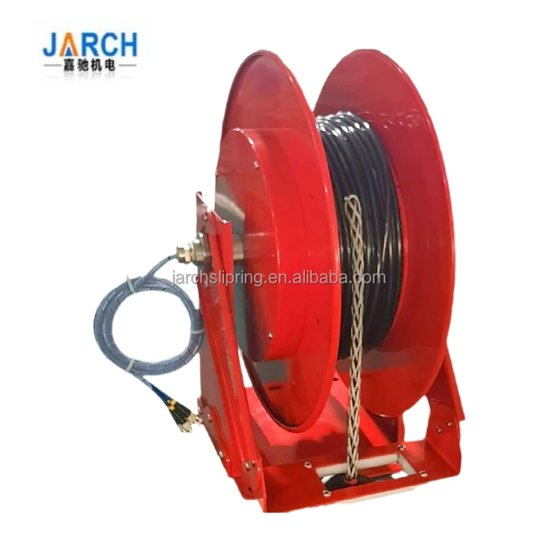 Retractable Fiber Optic Cable Reel - HDMI Drum Solutions