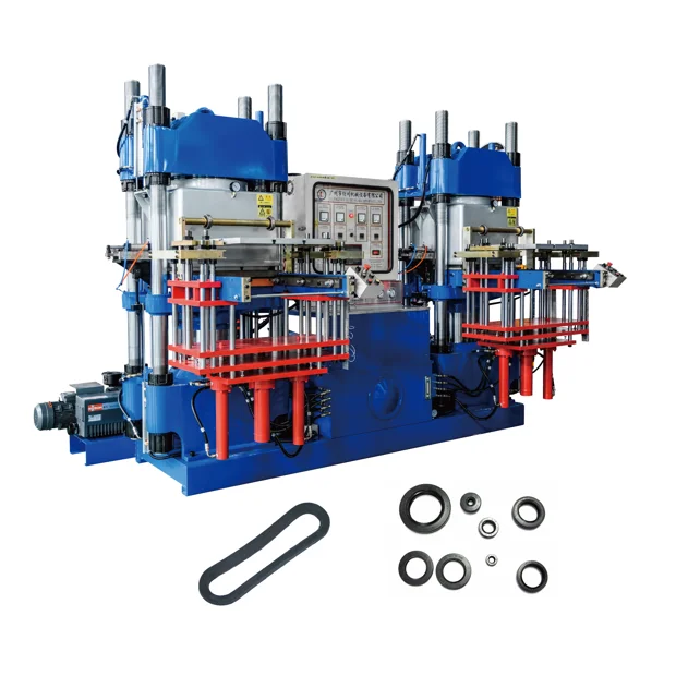 Double Press Station Vacuum Compression Molding Machine For Making O ...