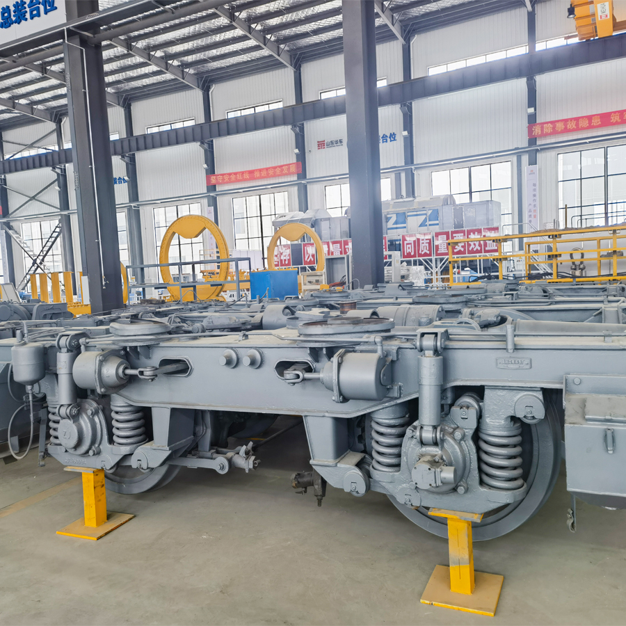 Rail Wheel Disassembly and Assembly - 300 Tons Hydraulic Press