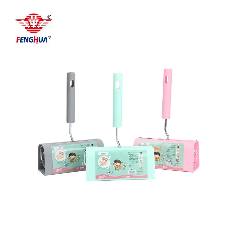 Adjustable Cleanroom Sticky Roller Extension Pole Strong Sticky Handle ...