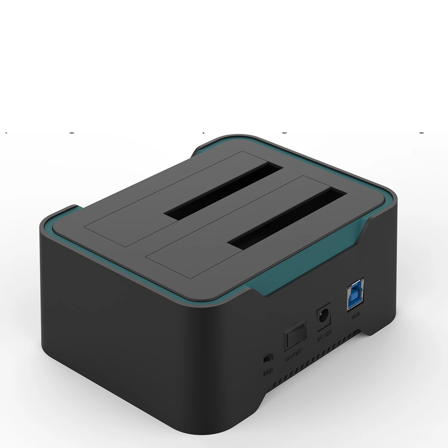 2.5 3.5-Inch Dual Bay External Hard Drive Docking Station