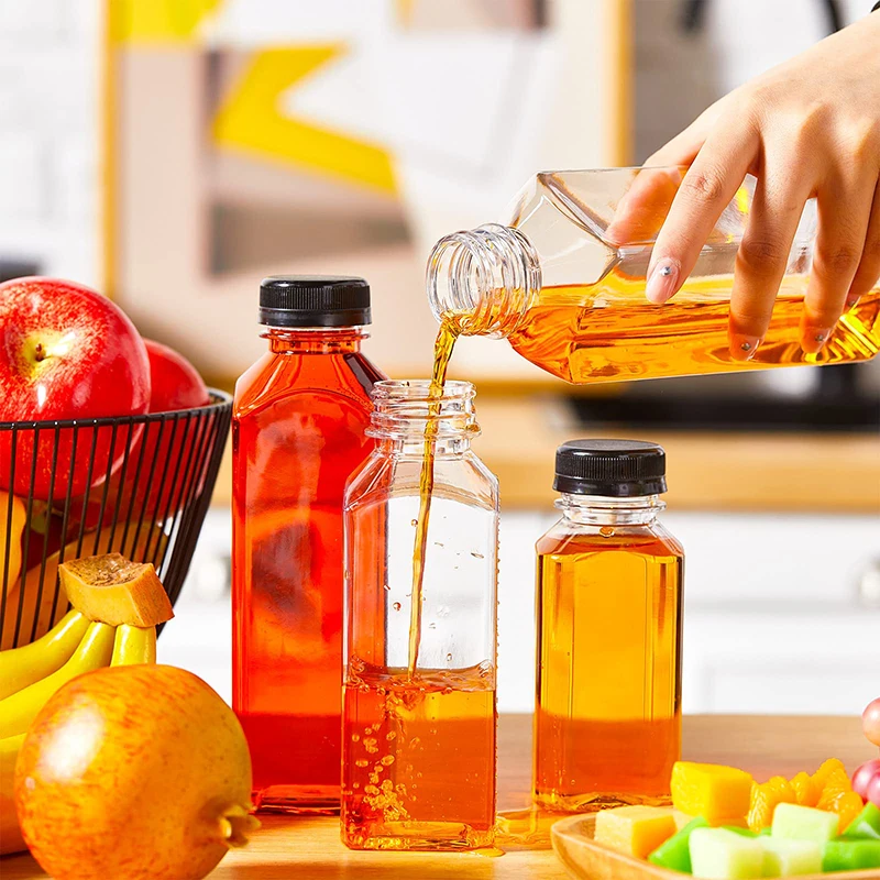 Wholesale 250ml 300ml 350ml 500ml Pet Plastic Juice Bottle With Cap ...