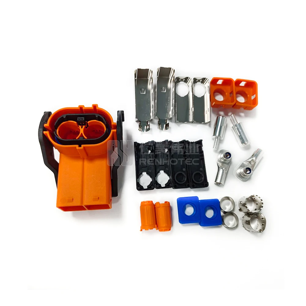 1 Pin High Voltage Interlock Connector Plug 250a 50mm2 Shielded Cable A ...