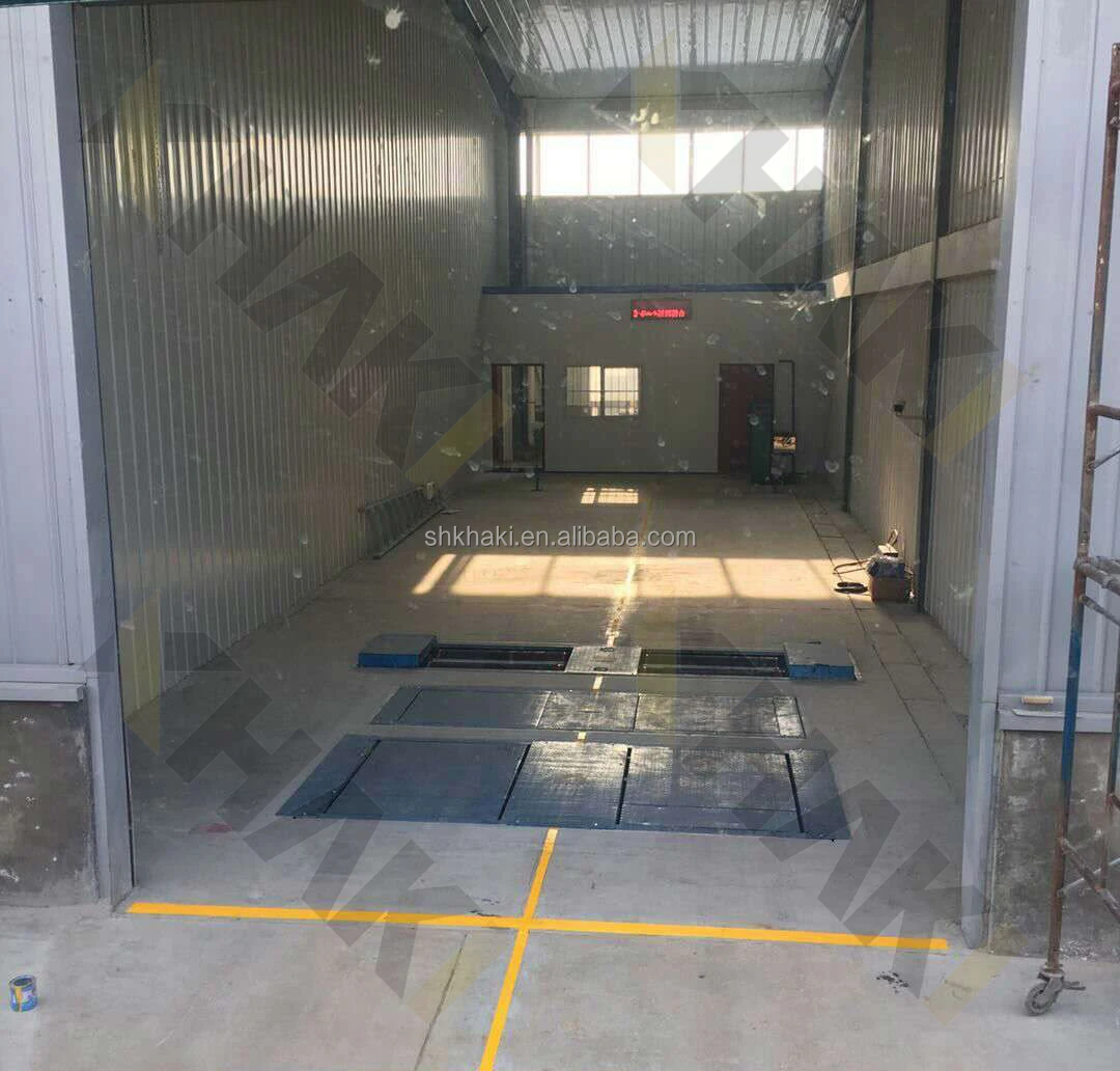 Vehicle Inspection Station Test Line Car Brake / Speedometer Speed ...