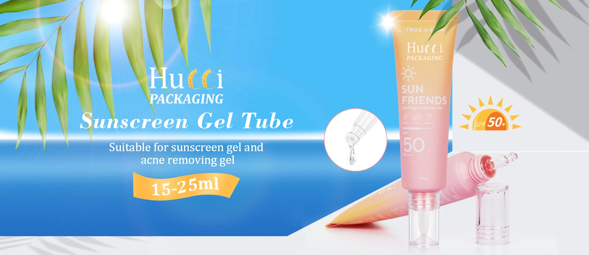 D25 30ml Soft Cosmetic Tube with Dropper - Perfect for Serums