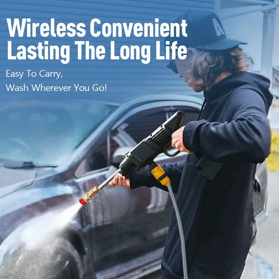 Car Washing Spray Gun High Pressure Power Car Wash Spray Gun With Soap ...