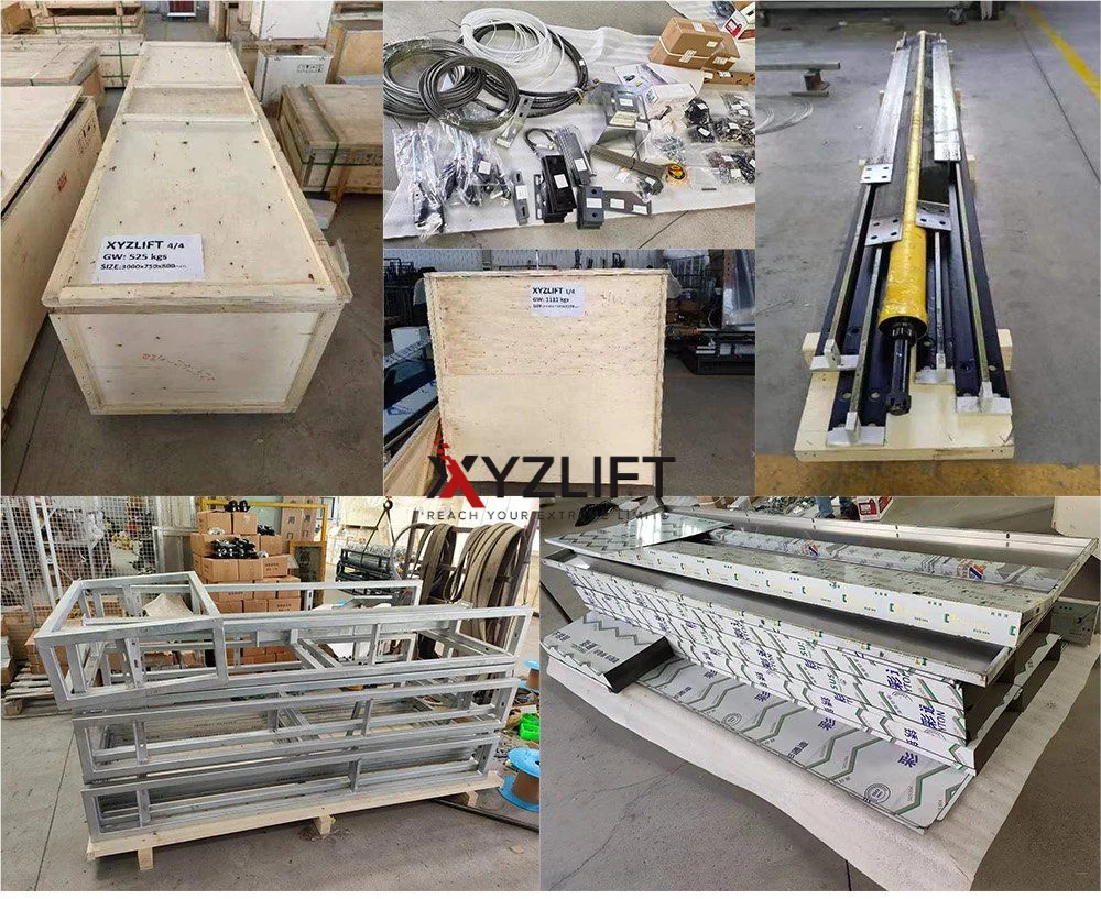XYZLIFT CE&ISO Modern Home Elevator Hydraulic 2-5 Floor Passenger Lift ...