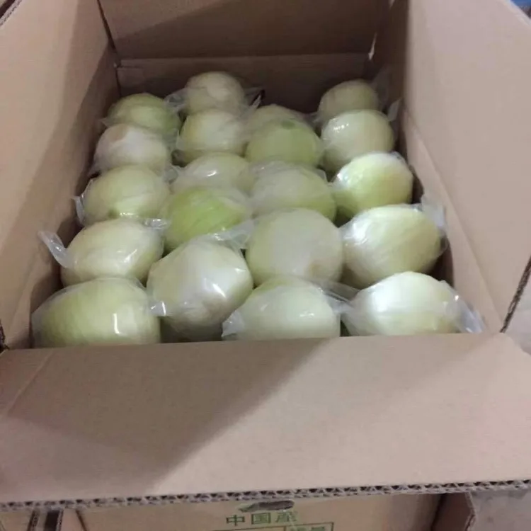Fresh Peeled Onion Nitrogen-Filled Bag Gansu Origin China
