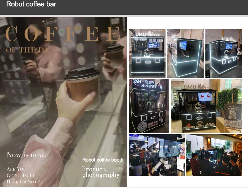 Ai Automatic Ice Cream Coffee Vending Machine With Robotic Arm Xbot ...