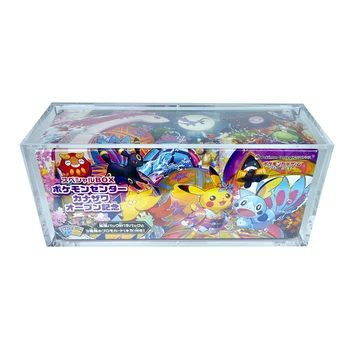 Custom Pokemon Poncho Pikachu Promo/kanazawa Box Acrylic Display Case ...